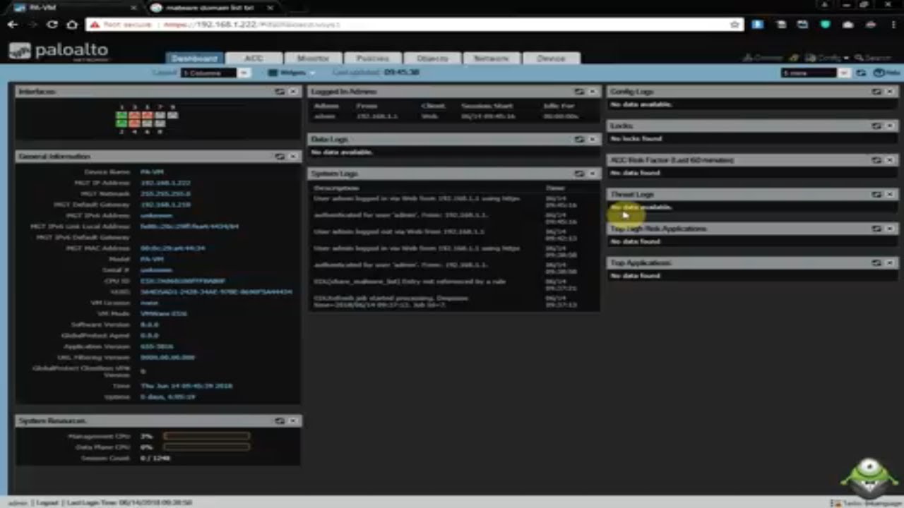 Block Malware Websites on Palo Alto Firewall - YouTube