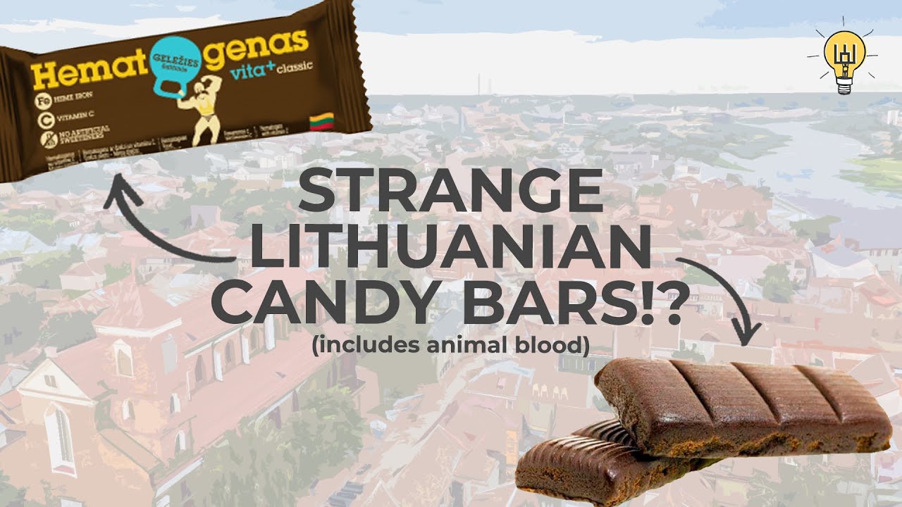 Hematogenas: The Candy Bar Made With Blood! - YouTube