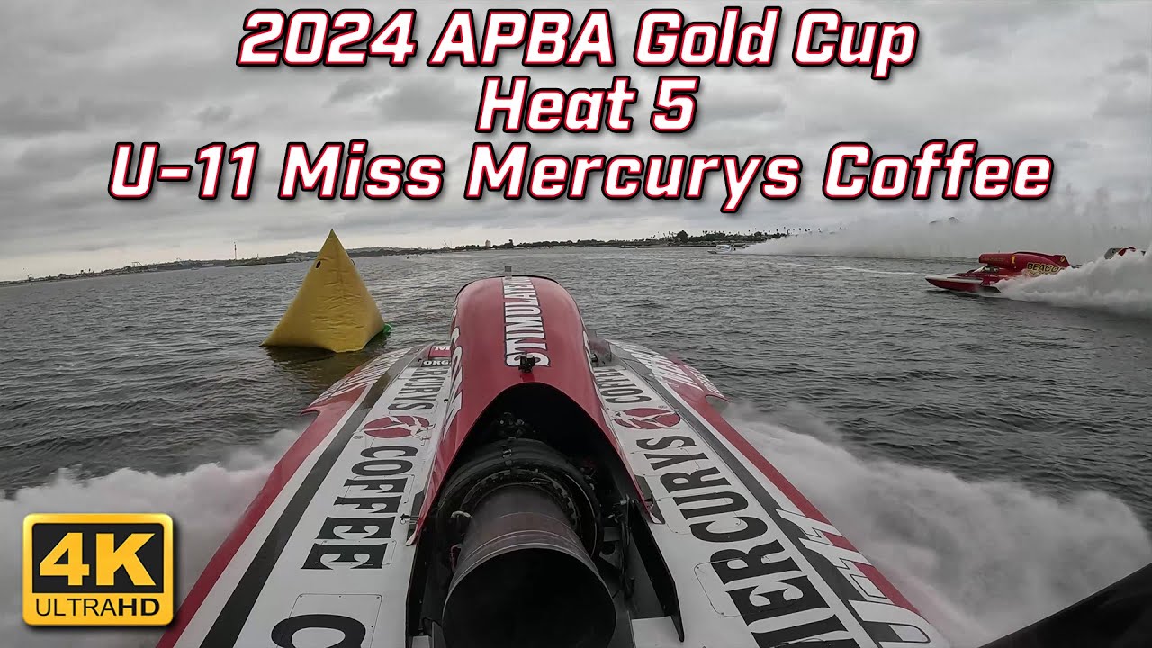 U-11 Miss Mercurys Coffee: 2024 APBA Gold Cup Heat 5 - YouTube
