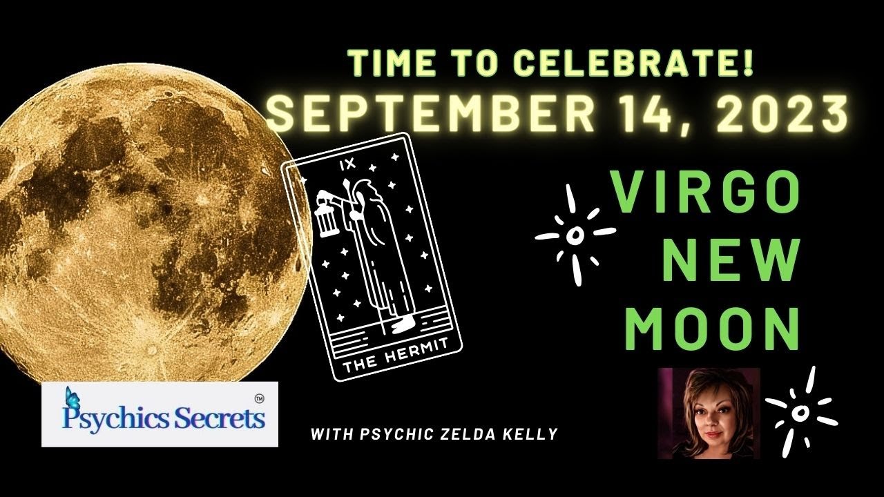 CELEBRATE! VIRGO NEW MOON SEPT 14TH! #virgonewmoon #newmoon #tarot ...