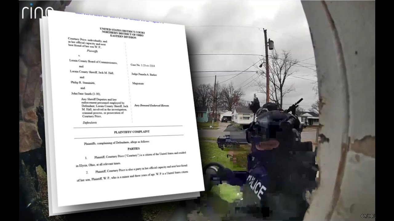Woman who says police raided wrong house sues Sheriff. - YouTube