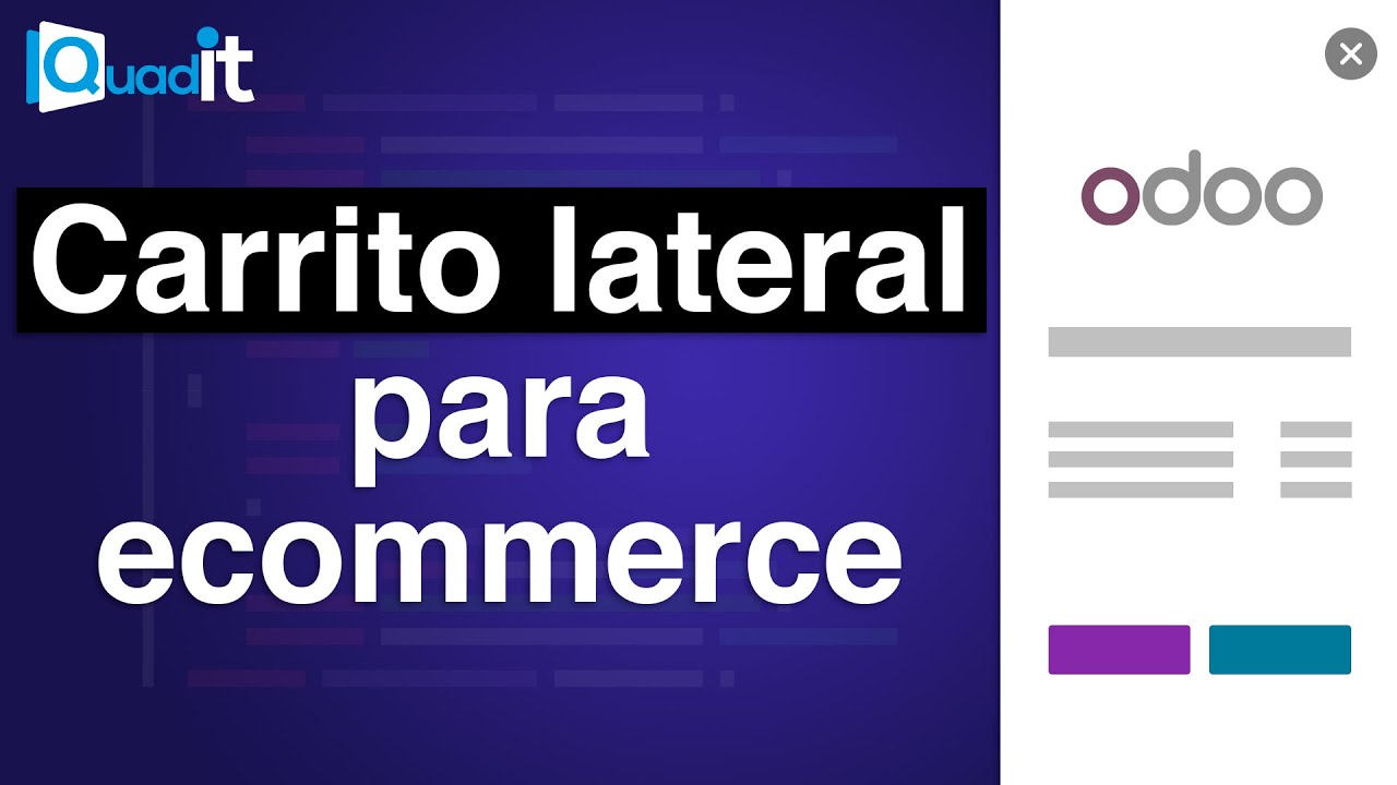 Sidebar Cart para Odoo (Carrito lateral para eCommerce de Odoo) - YouTube