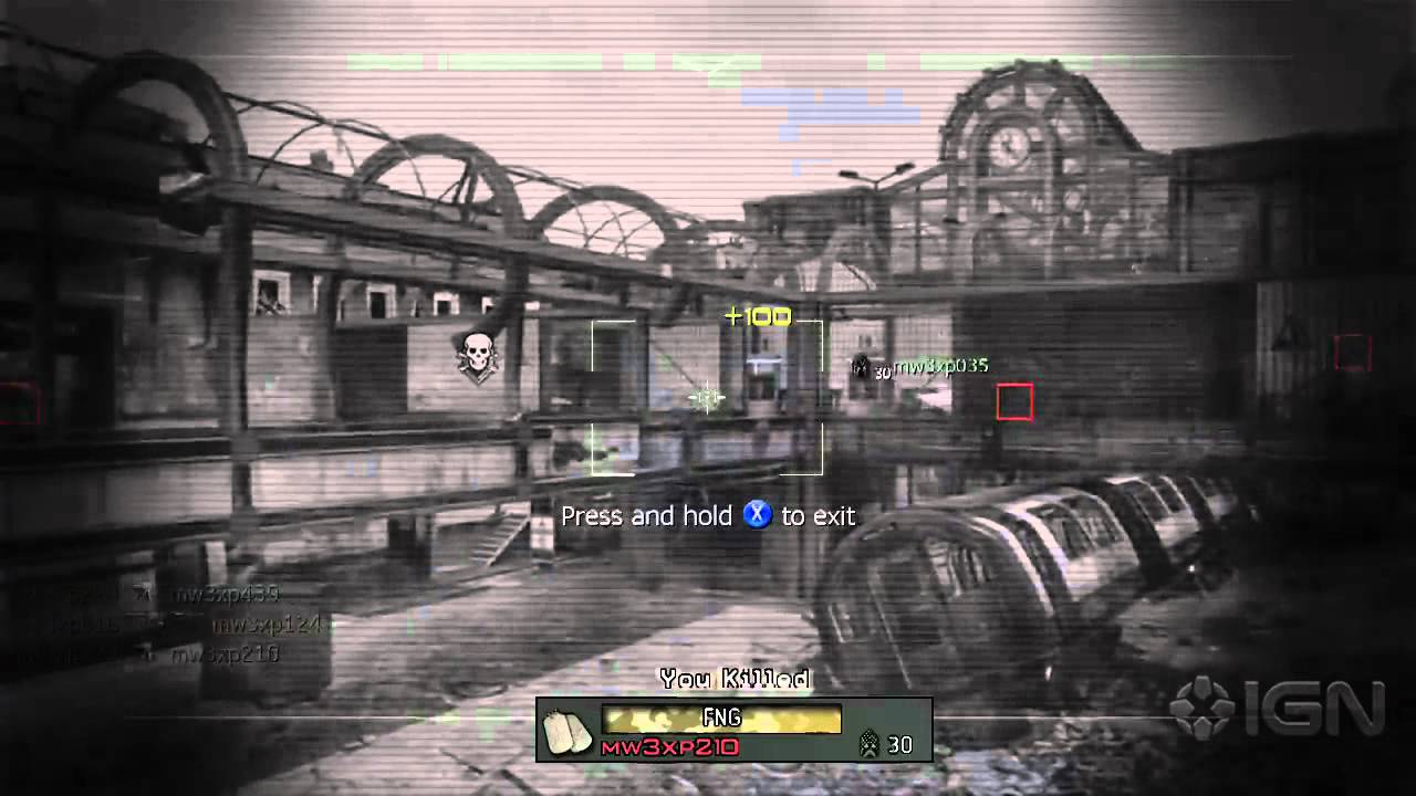 Call Of Duty: Modern Warfare 3 - TDM Underground Turret - YouTube