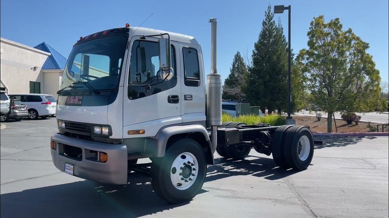 2002 GMC T7500 Dual Drive Cab & Chassis for Sale - YouTube