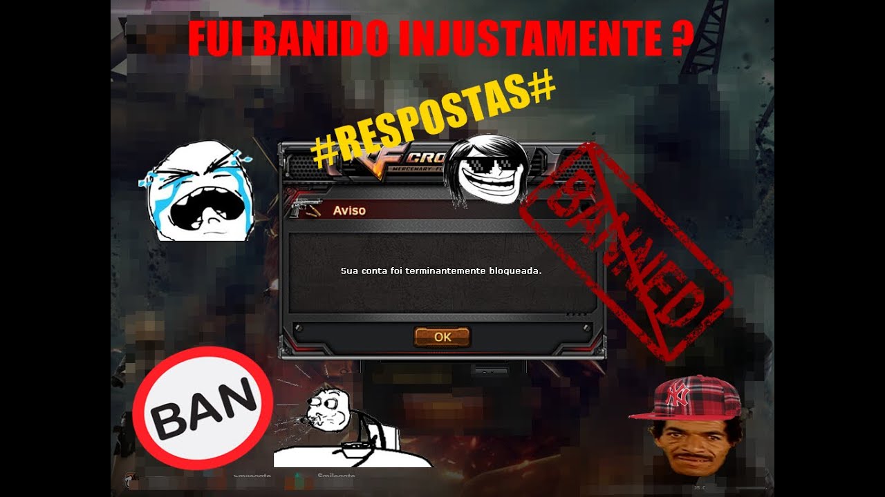 Quais as Formas de ser Banido(Suspensão) no CrossFire AL? [Respostas ...