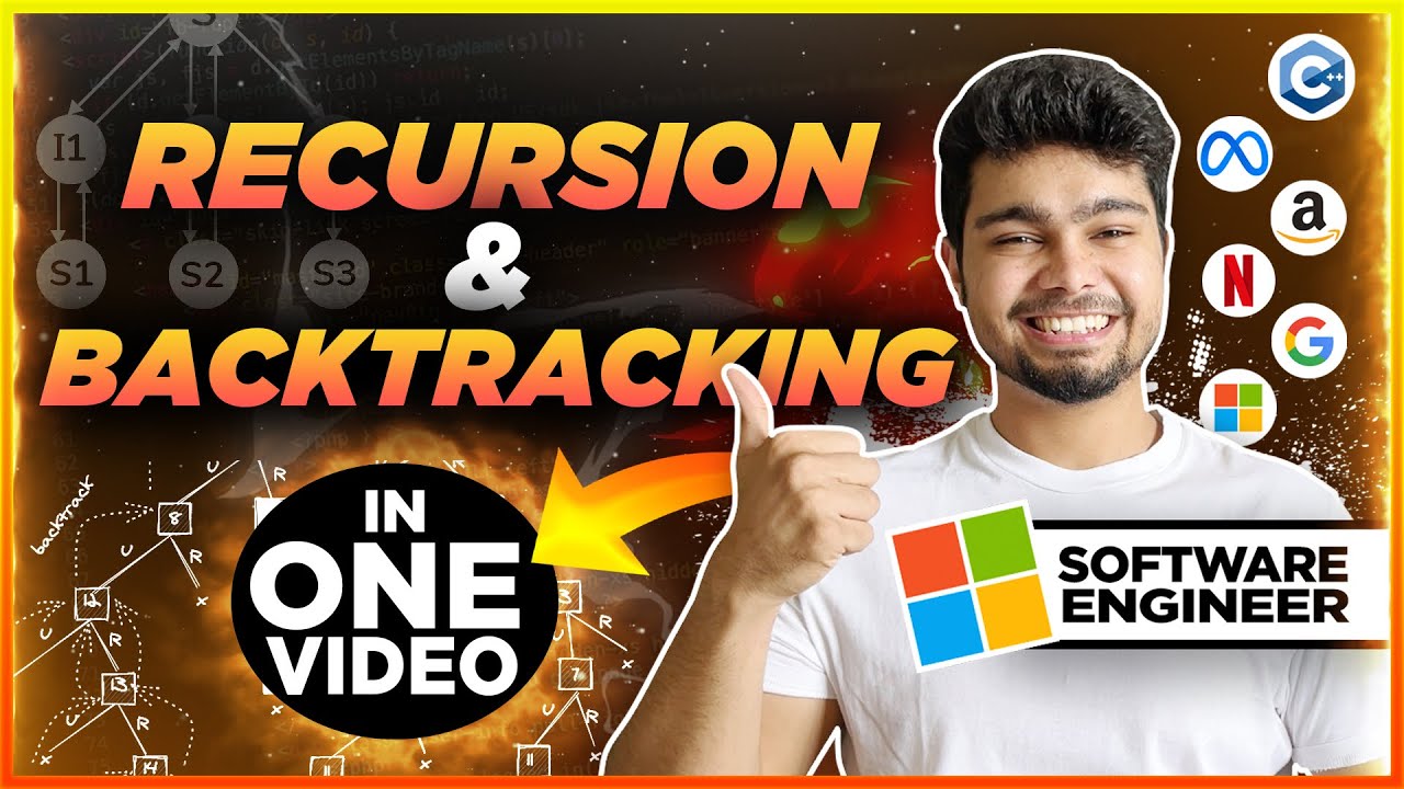 Recursion And Backtracking In One Video 🔥 Dsa By Nishant Chahar Curious Chahar Youtube