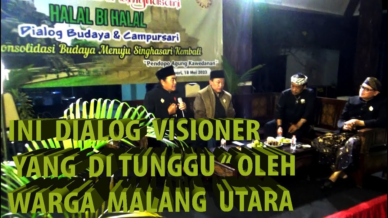Dialog Budaya & Masa depan Malang Utara | REVOLUSIONER !! #MALANG UTARA ...