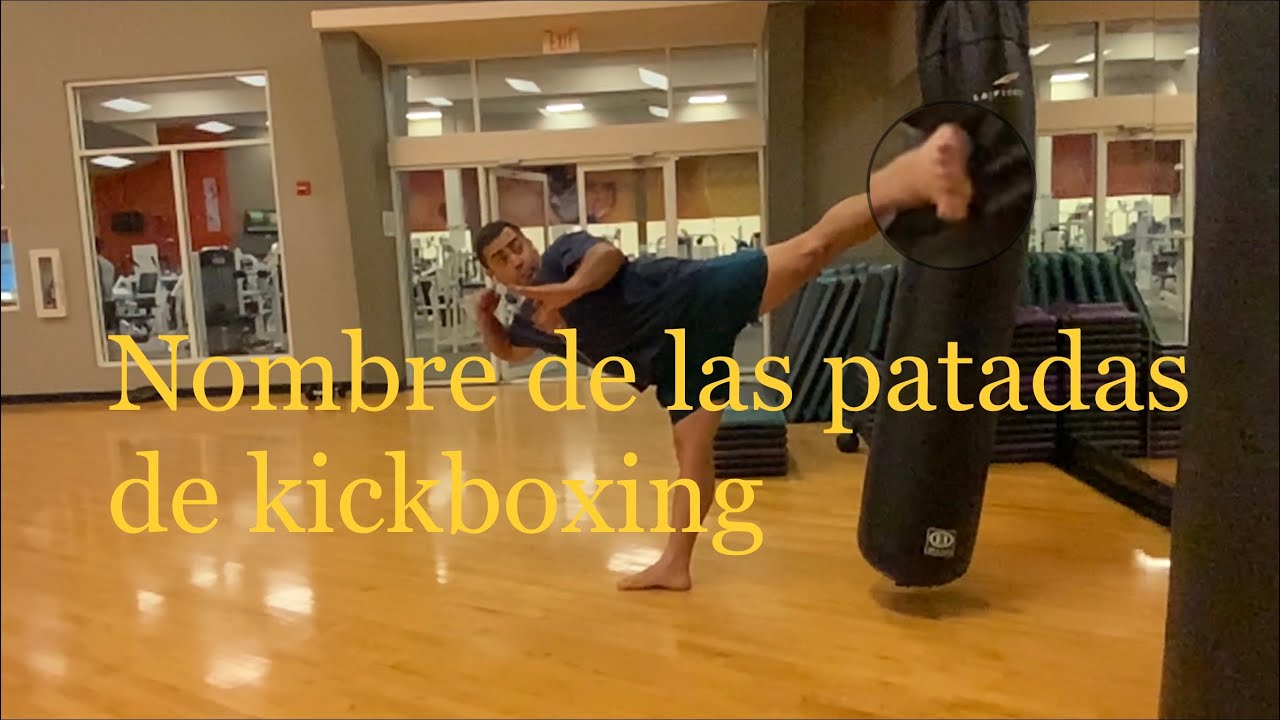 los nombres de las patadas de kickboxing y Muay Thai - YouTube