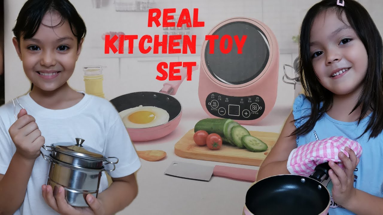 REAL COOKING SET FOR KIDS/UNBOXING REAL COOKING SET FOR KIDS/LAZADA ...