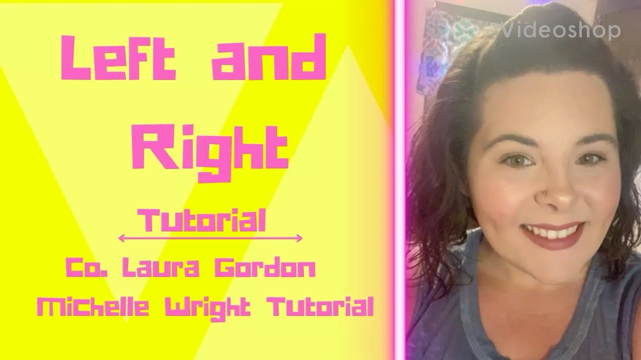 Left and right line dance Tutorial Improver choreography by Laura ...