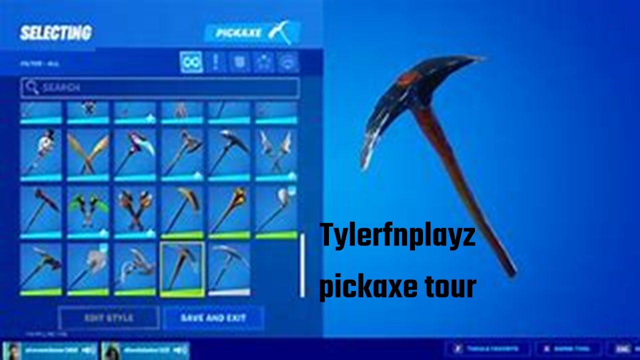 MY FORTNITE PICKAXE LOCKER TOUR IN FORTNITE CHAPTER3 SEASON 3 [INSANE ...