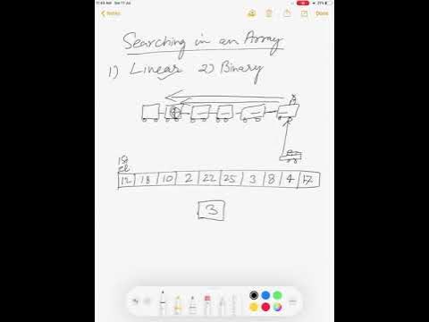 CLASS 10 COMPUTER SCIENCE - Array in Java, Part 3 ( Linear Searching ...