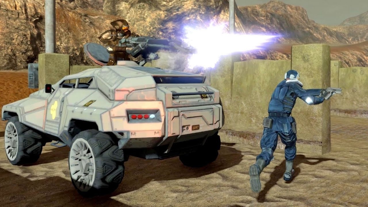 RED FACTION GUERRILLA NPC Wars 3 (Red Faction vs Earth Defense Force ...