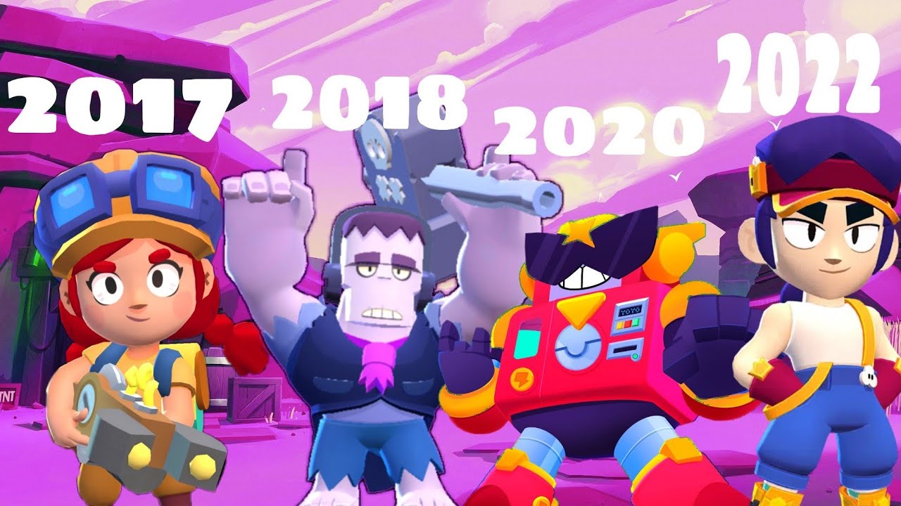 All Brawler Release Date 2017-2022 | Year of the Tiger - YouTube