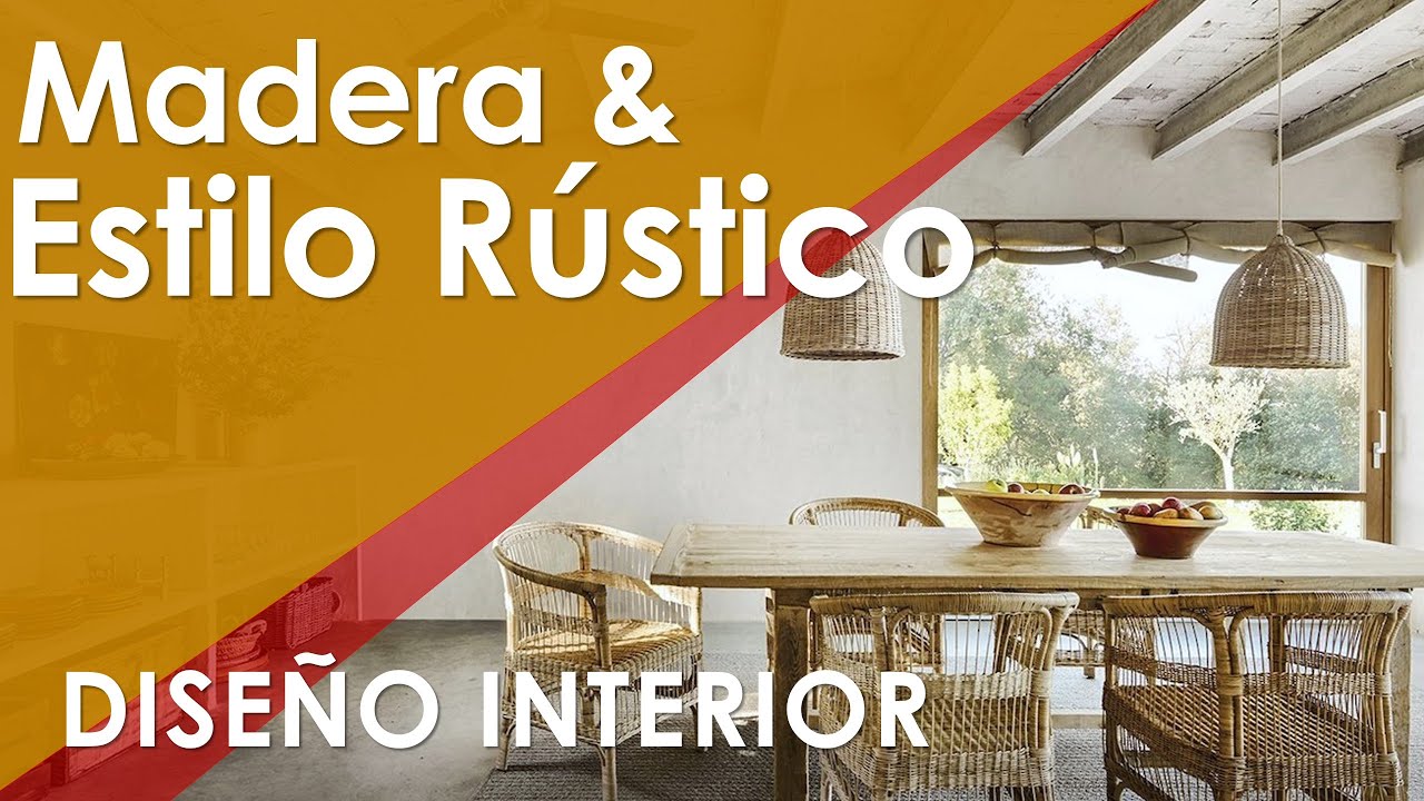 ️ 12 MODELOS DE INTERIORES DE CASAS RUSTICAS. Ejemplos de casas estilo ...