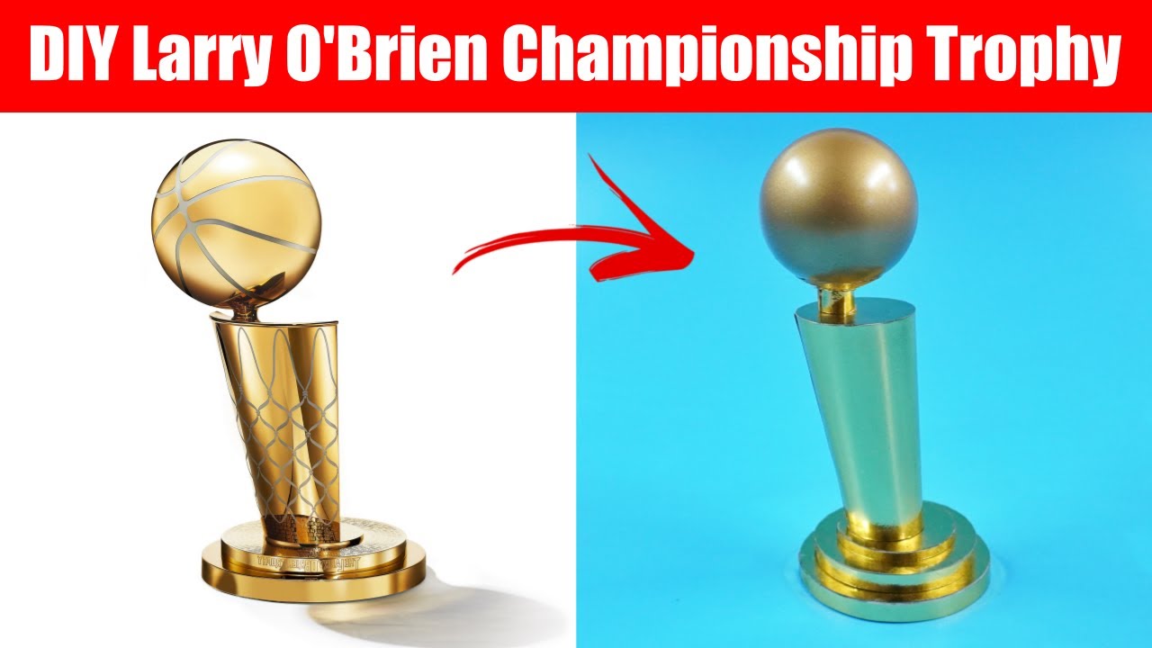 How to Make Larry O'Brien Championship Trophy | DIY Trophy Making - YouTube
