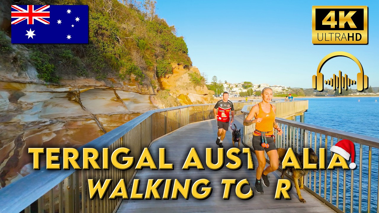 WALKING AROUND TERRIGAL AUSTRALIA | Christmas Sunrise | 4K UHD Video ...