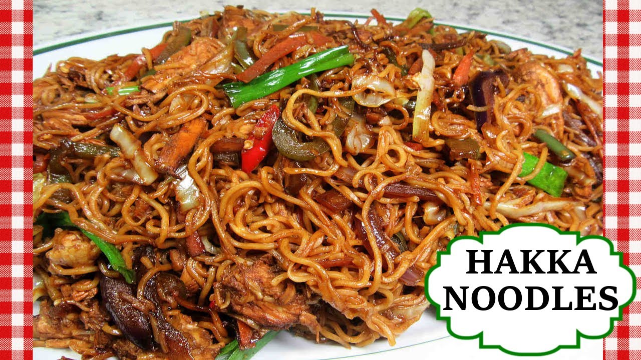 How To Make Hakka Noodles Stir Fry | Easy Leftover Chicken Recipe - YouTube