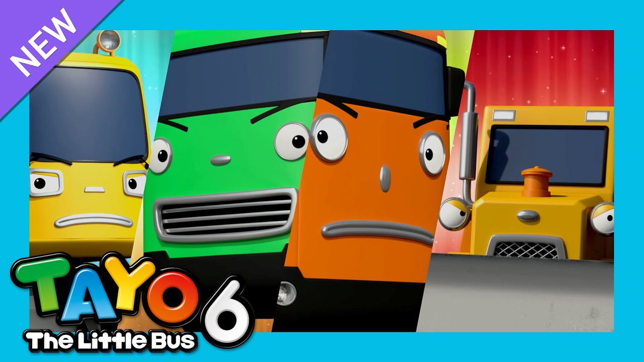 Tayo S6 EP13 The Heavy Machinery Rangers l Let's Go The Heavy Vehicle ...