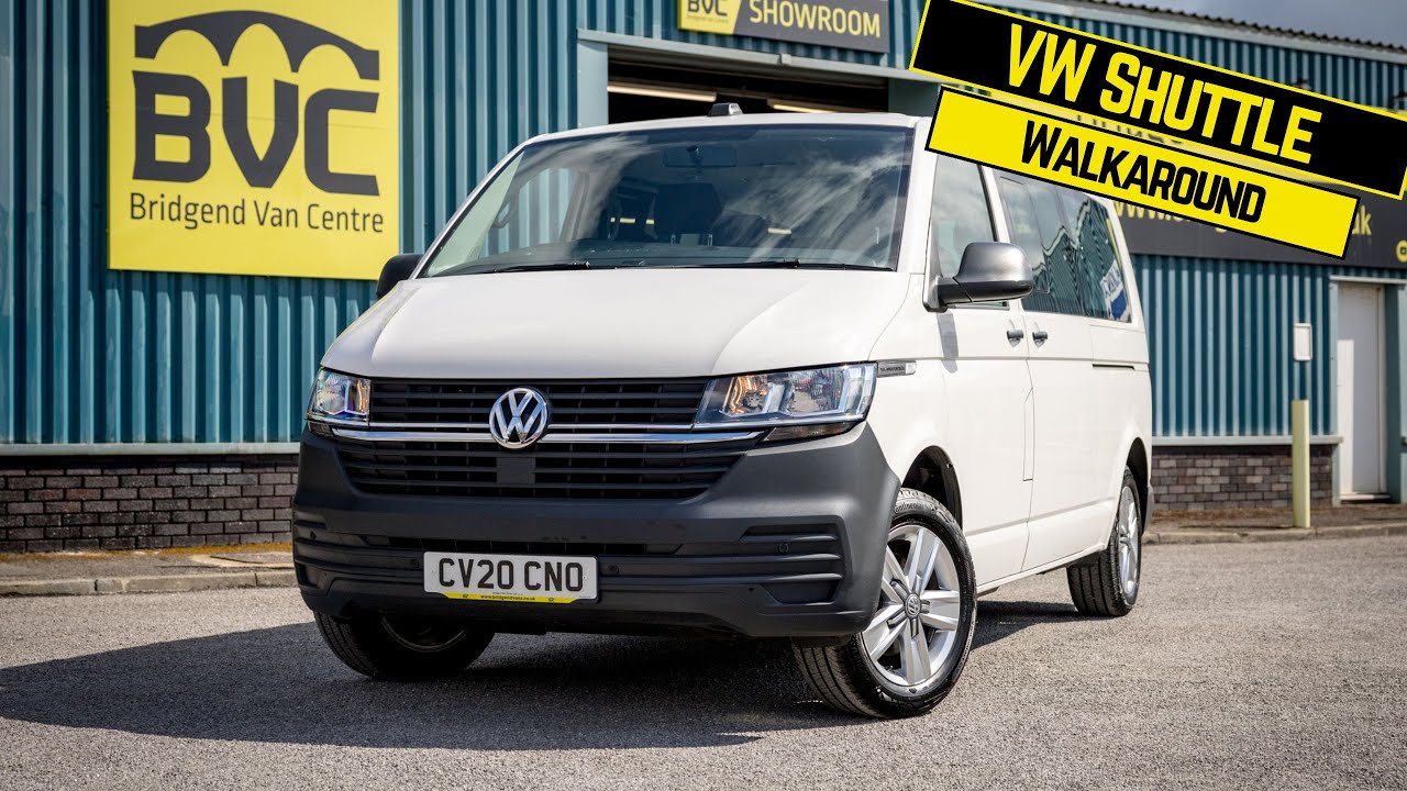 VW Transporter Shuttle: In-Depth Walkaround and Features Review - YouTube