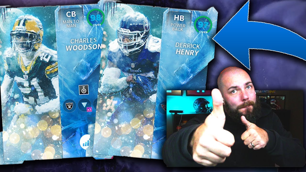 COMPLETING THE CHARLES WOODSON AND DERRICK HENRY MASTER SETS! [MADDEN ...