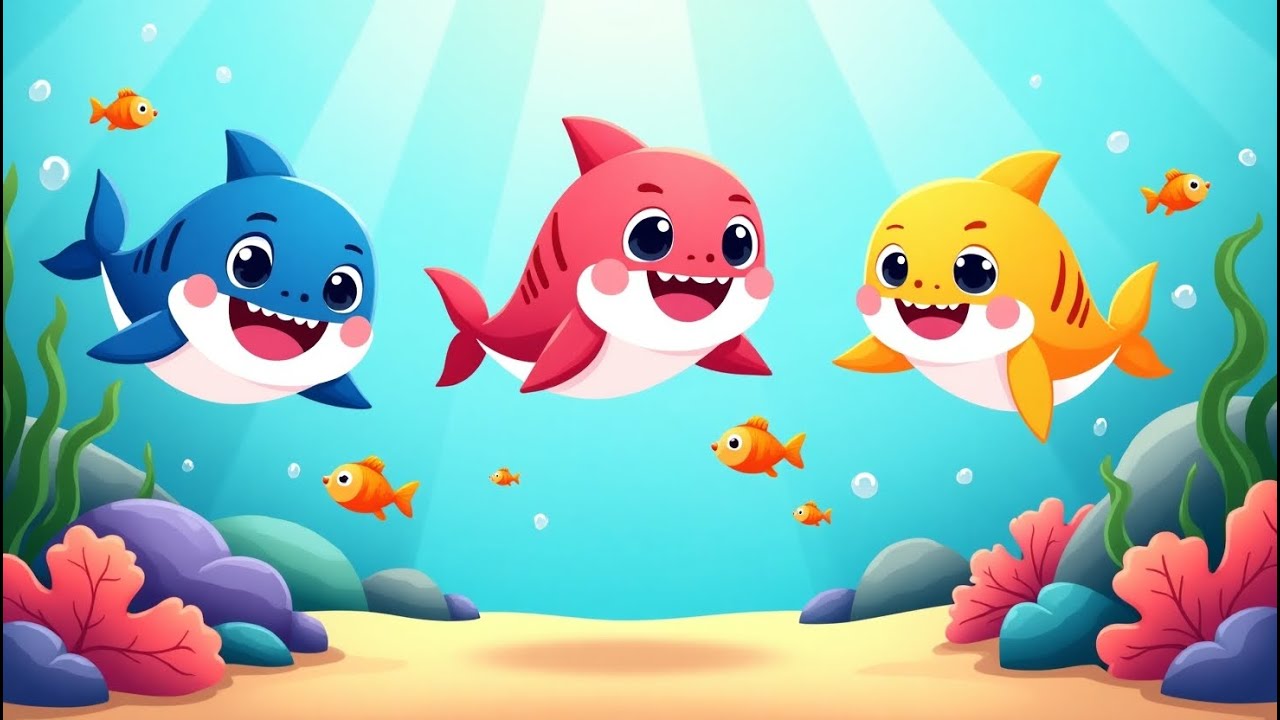 Learn and Move with Baby Shark – Rhymes for Toddlers - YouTube