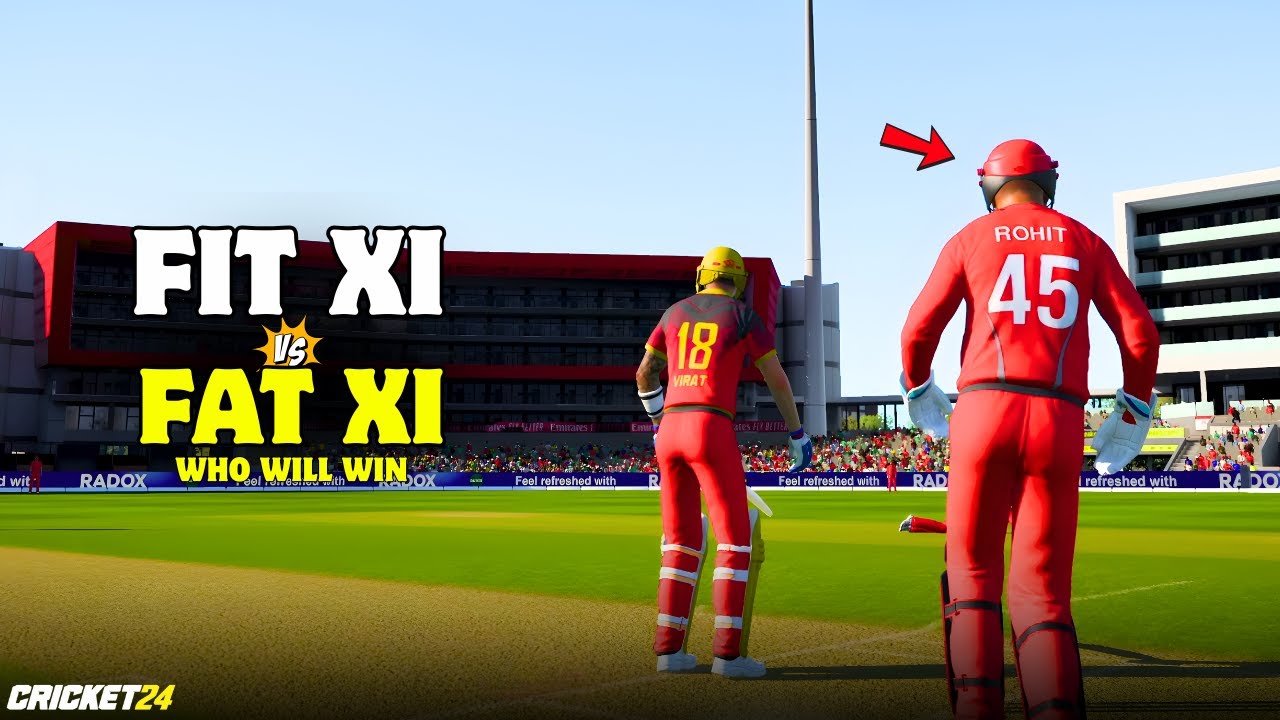 🤯🔥 FAT XI 🆚 FIT XI – Who Will Win?🔥 | Most Funny Cricket Match ...