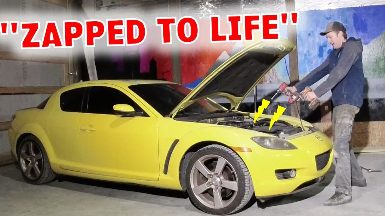 All "BROKEN" RX8s Are NOT Blown Up - Behold! the Yellow RX8 - YouTube