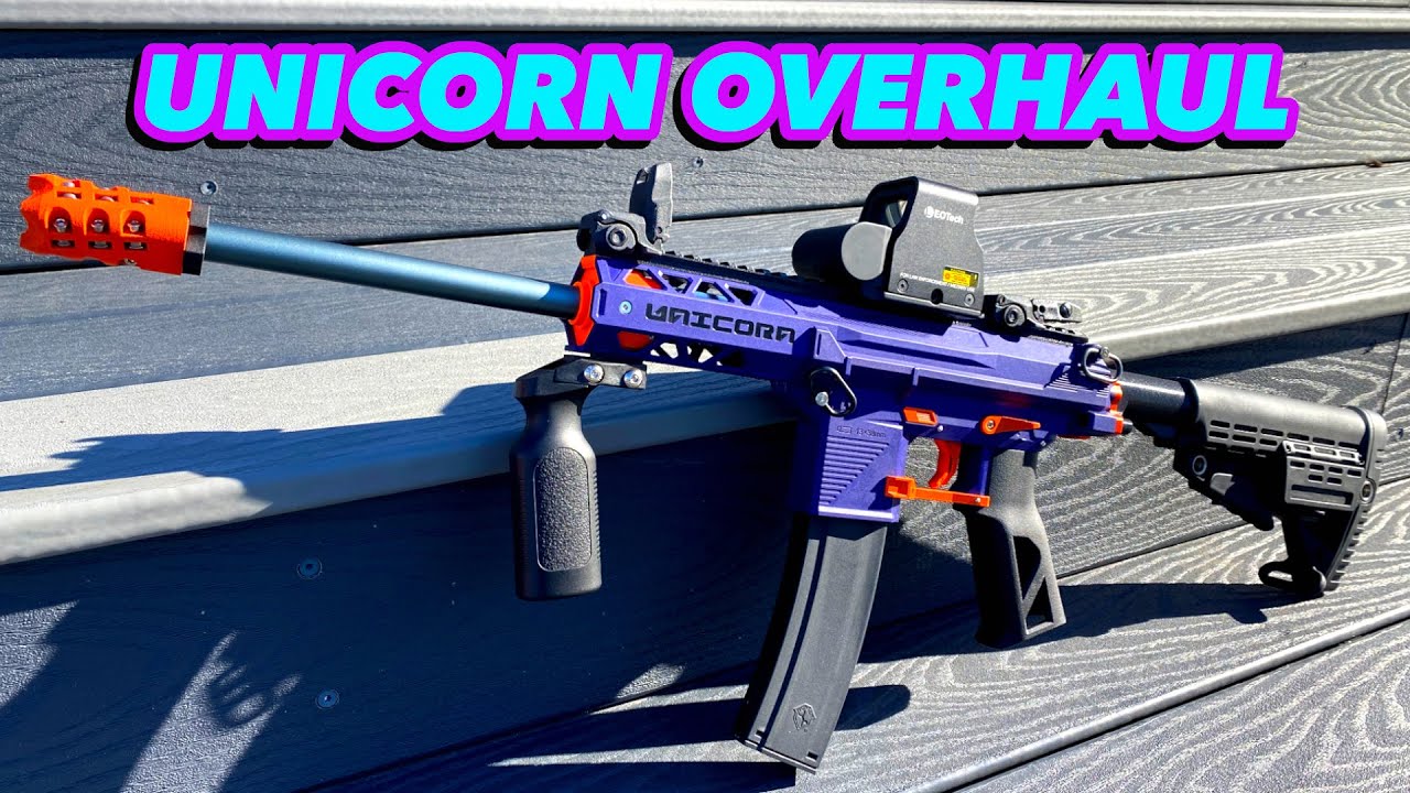 [MOD] XYL KM9 Unicorn Blaster Overhaul! (With metal and 3-D printed ...