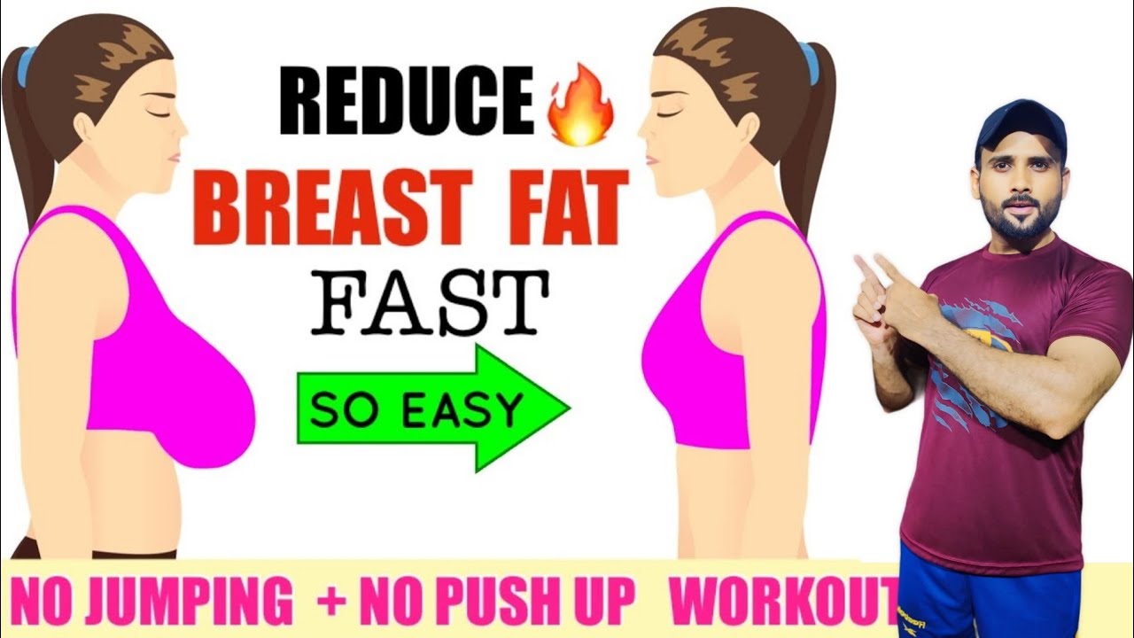 Best Exercises To Reduce Breast Fat FAST | How To Reduce Breast Fat ...