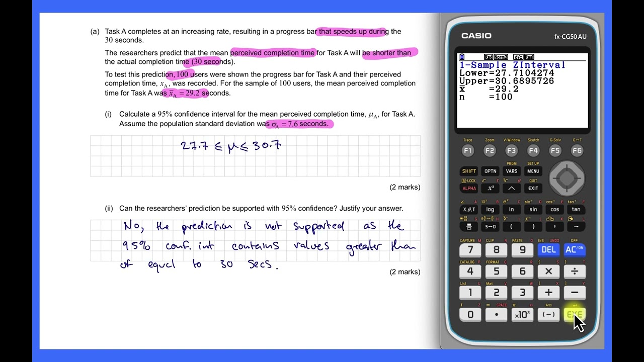 2021 SACE Maths Methods Exam Solutions - Book 2, Questions 10-11 - YouTube