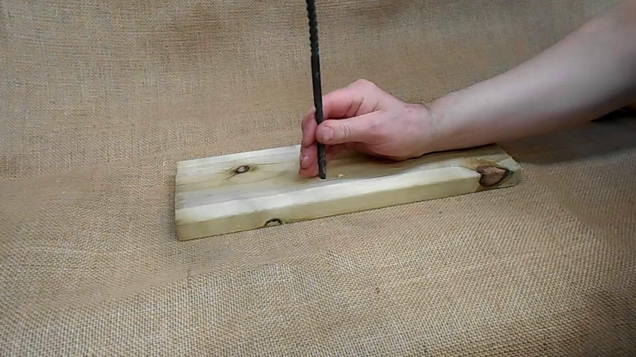 The Roman twist auger from Saalburg in Germany - YouTube