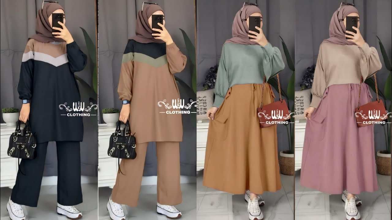 B81 Rekomendasi Model Baju Setelan Wanita Terbaru 2024 | Gamis Lebaran ...