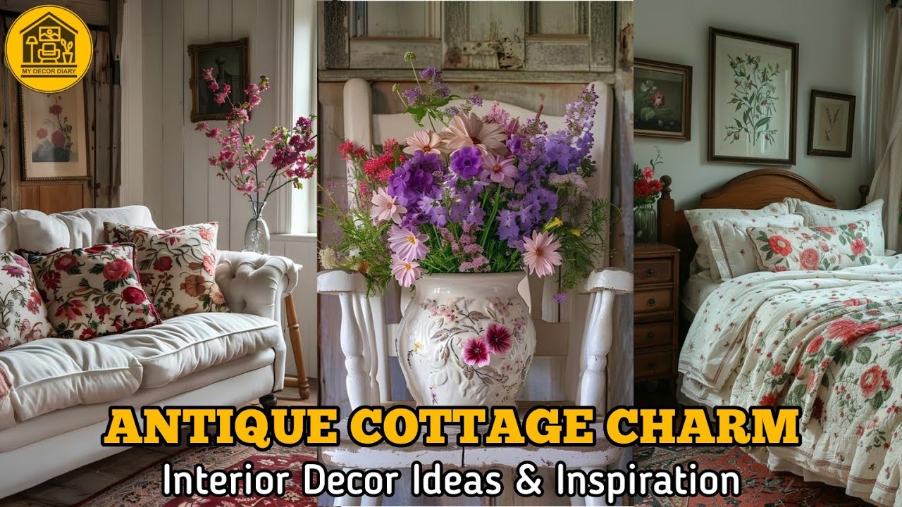 Remodel Your Home with Countryside Comfort: Vintage Cottage Interior ...