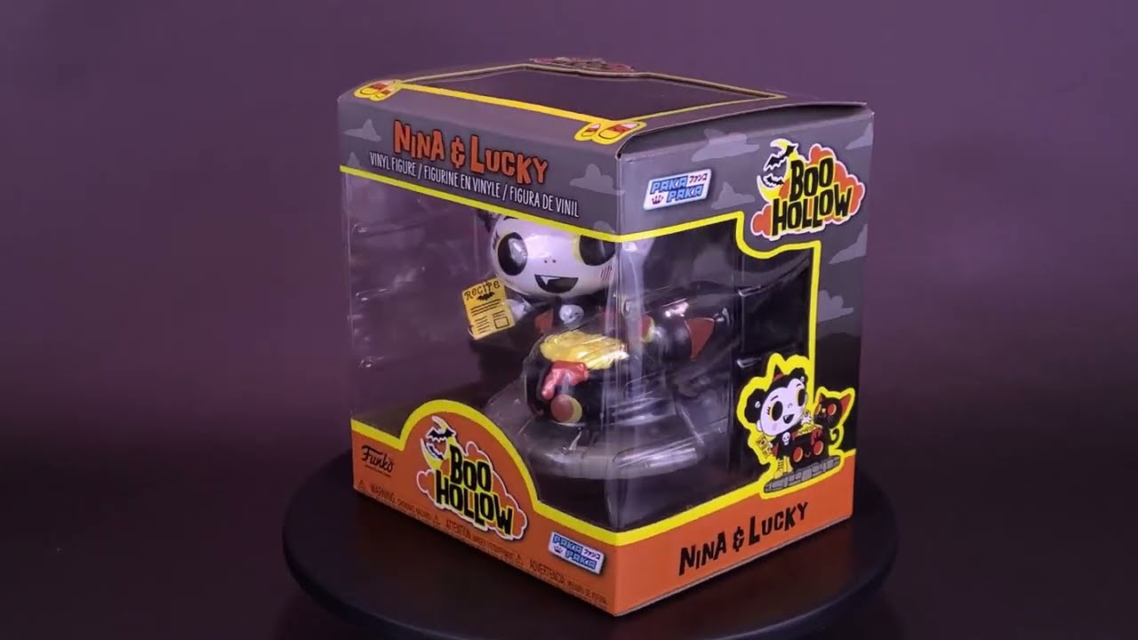Funko Paka Paka Boo Hollow Nina & Lucky Deluxe Vinyl Figure | Spooky ...