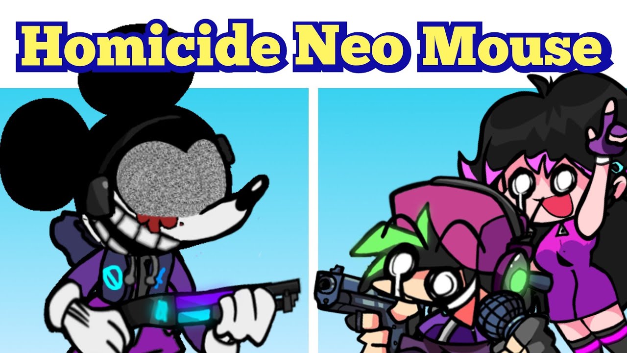Friday Night Funkin' VS Hom$cide Neo Mouse v0.4.2 | VS HM Official Alt ...