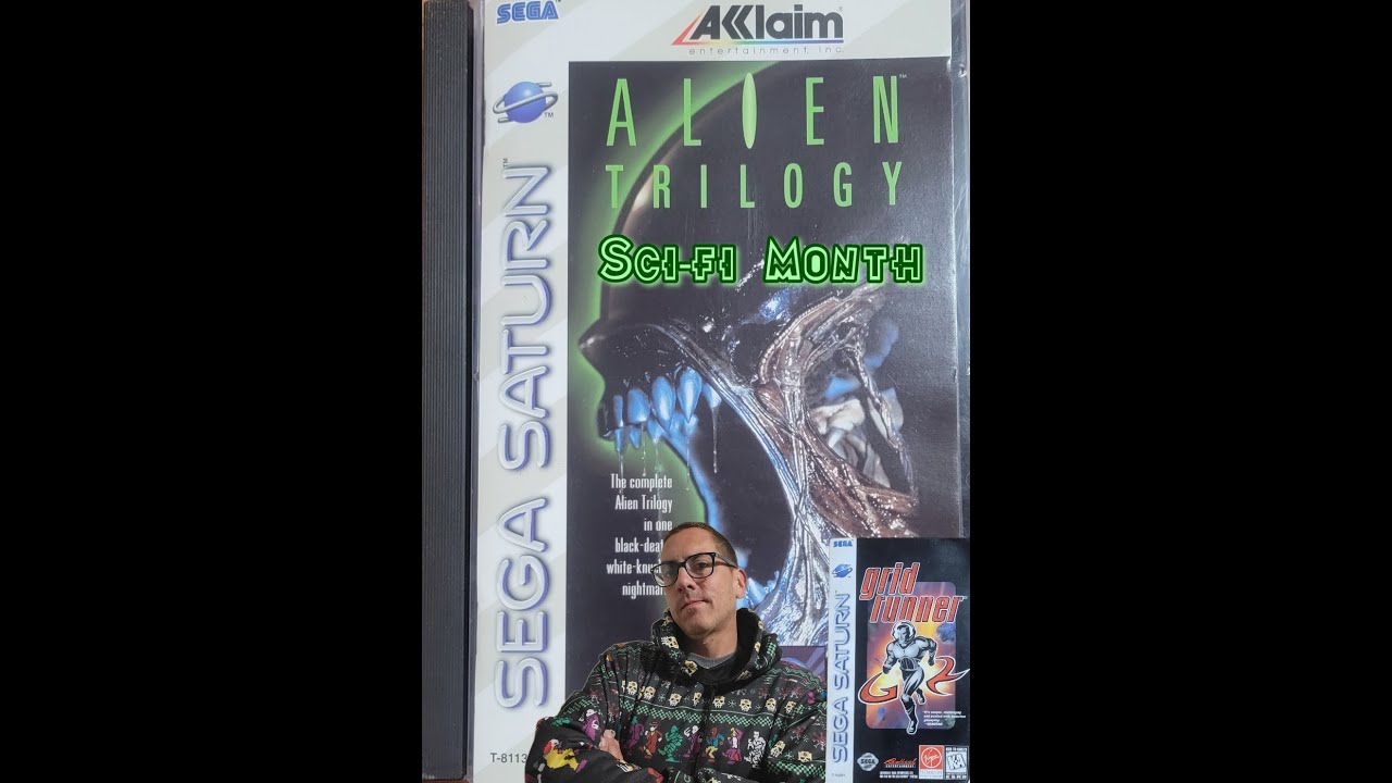 Alien Trilogy (Sega Saturn) First Play | Sci-fi Month | Grid Runner ...