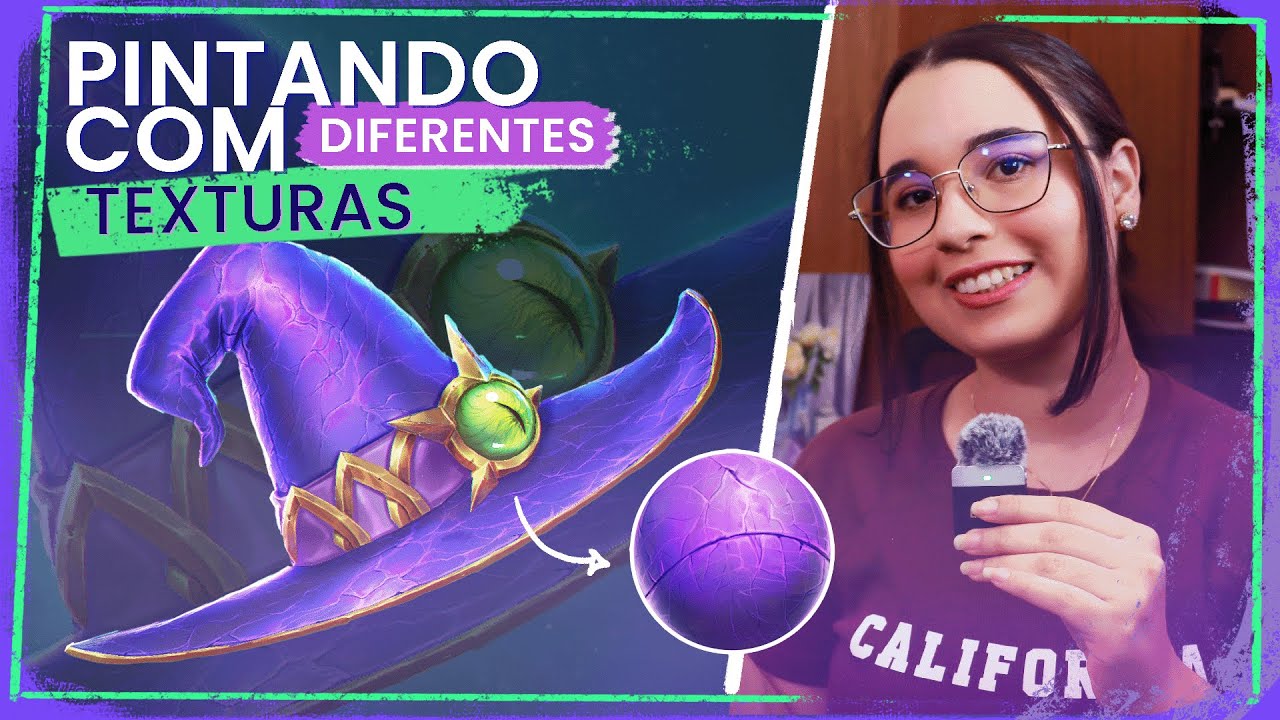 Como pintar texturas no Photoshop no estilo semi-realista 🖌️ - YouTube