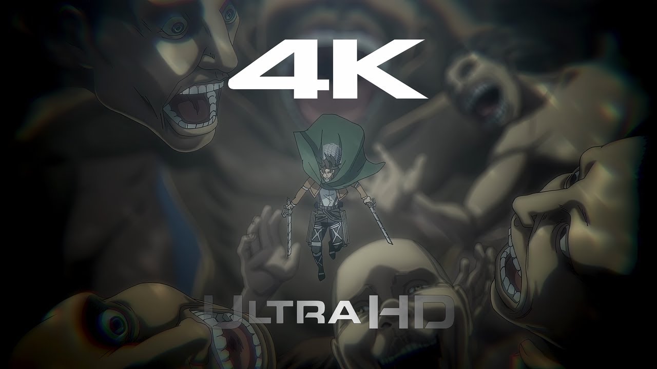 [4K] Zeke Scream Turns Levi Squad Into Titans | Attack on Titan Season ...