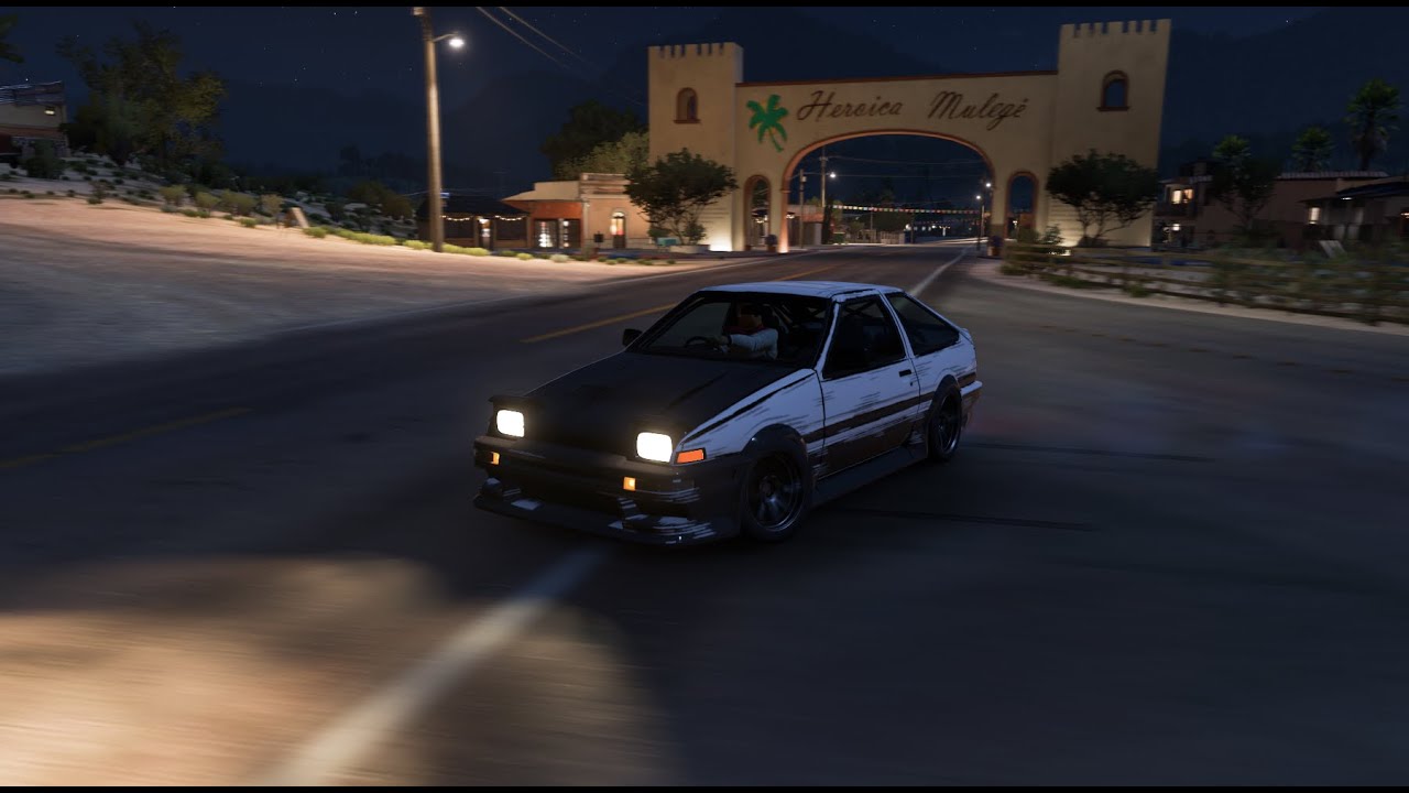 INITIAL D drifting in forza :) - YouTube