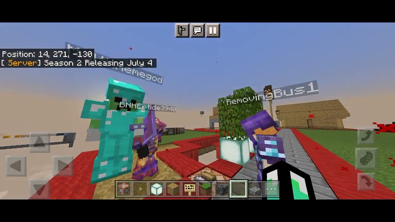 Minecraft Playing my Realm - YouTube