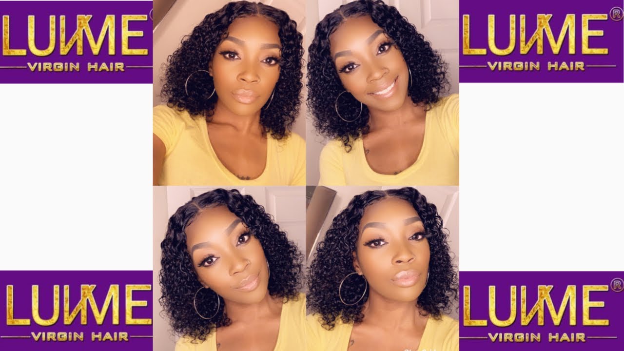 LUV ME HAIR! 10 INCH DEEP WAVE! 180% DENSITY UNDETECTABLE ! - YouTube