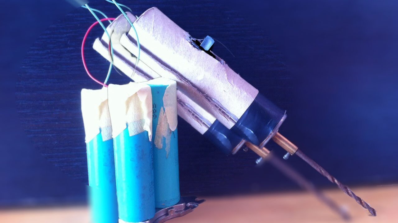 (DIY) How To Make A Simple Drill Tool - YouTube