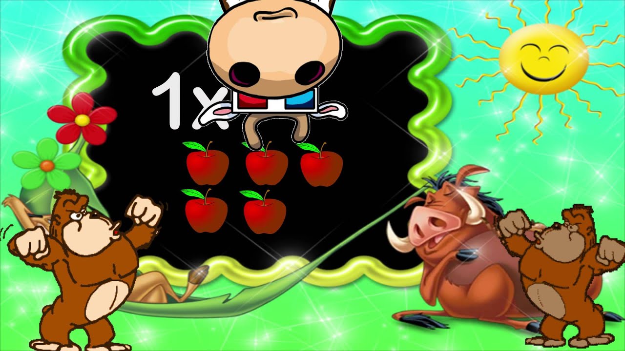 1x1=1 table - YouTube