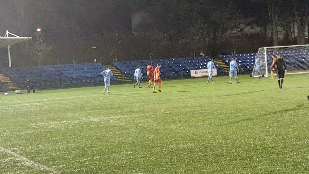 Sean Quaye scores for Isle of Man v Liverpool County (5-4) AET 18 ...