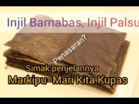 Injil Barnabas, Injil Palsu - YouTube