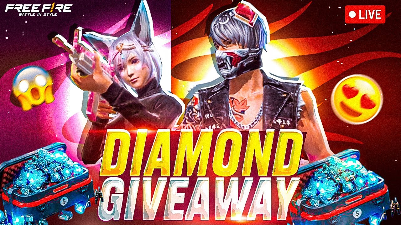 [🔴LIVE ]💎Diamond Giveaway 😍 BD or NEPAL Server 🗿JOIN FAST to Win ...
