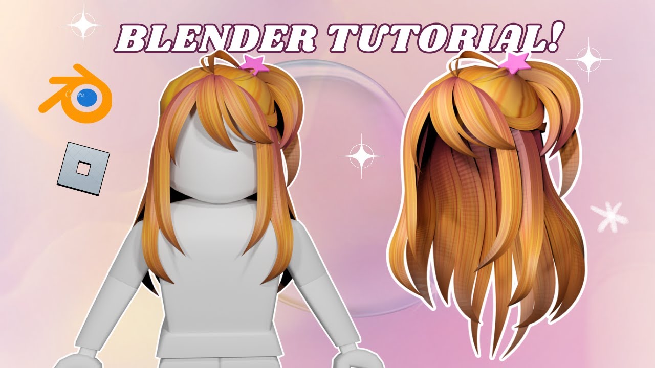 Roblox Ugc Hair Tutorial How To Model Hair In Blender 3 3 Updated