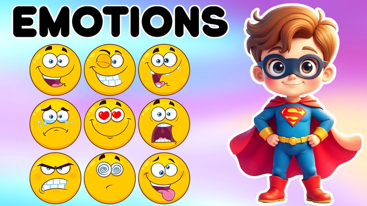 Learn Emotions & Feelings | Educational Videos for Kids #kids #learning ...