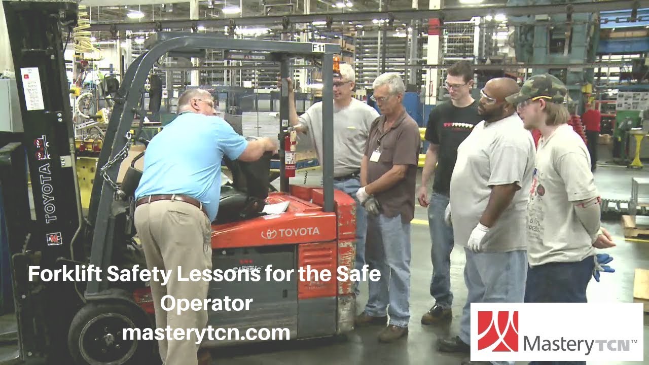 Forklift Safety Lessons for the Safe Operator - Training Course - YouTube